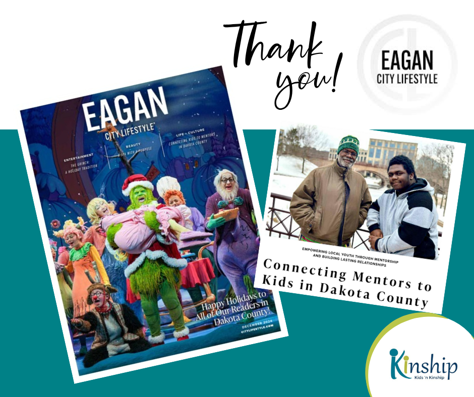 Spotlight in Eagan City Lifestyle – Kids 'n Kinship